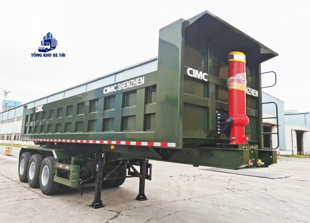 MÓC BEN THÙNG VUÔNG CIMC LOẠI 21.3M3 LỐP 12R20