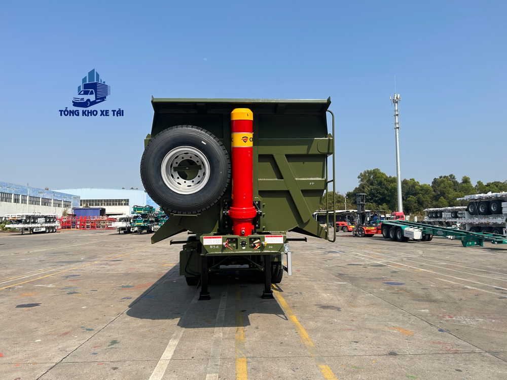 MÓC BEN CIMC 23.5 KHỐI THÙNG U (VÁT) NHẬP KHẨU