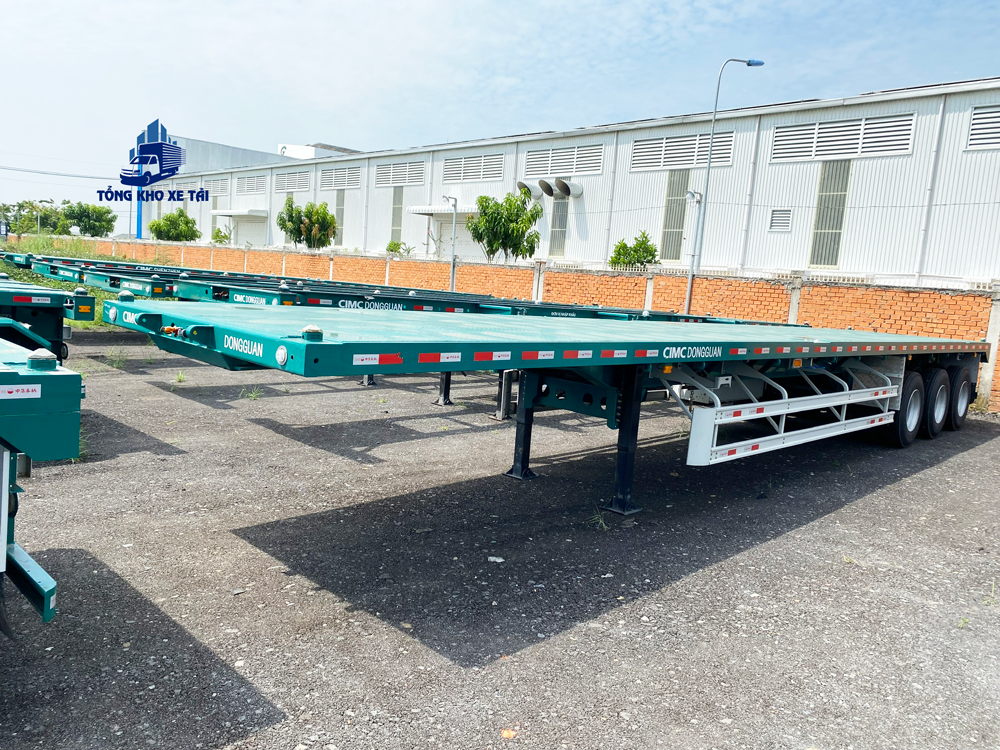 MÓC SÀN CIMC 45 FEET LỐP 12R22.5 VÀ 12R20 LOẠI 1- 2023