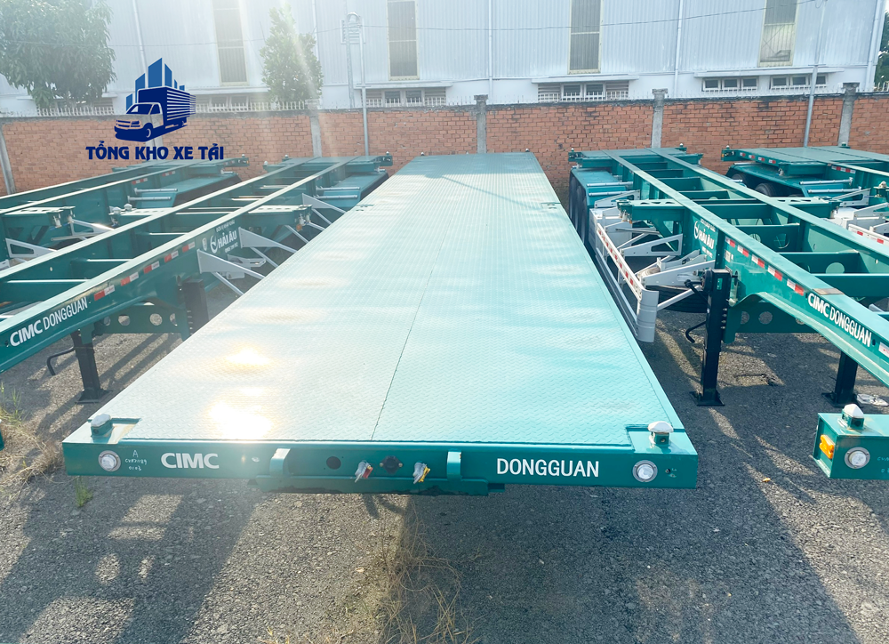 MÓC SÀN CIMC 45 FEET LỐP 12R22.5 VÀ 12R20 LOẠI 1- 2025