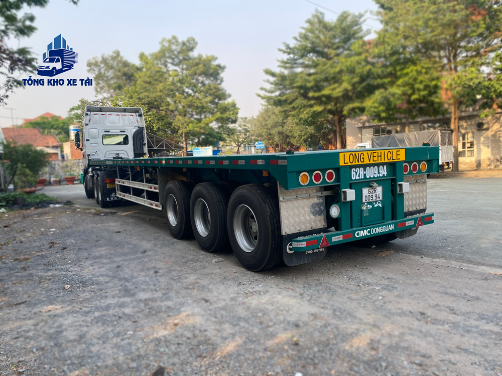 MÓC SÀN CIMC 45 FEET LỐP 12R22.5 VÀ 12R20 LOẠI 1- 2025