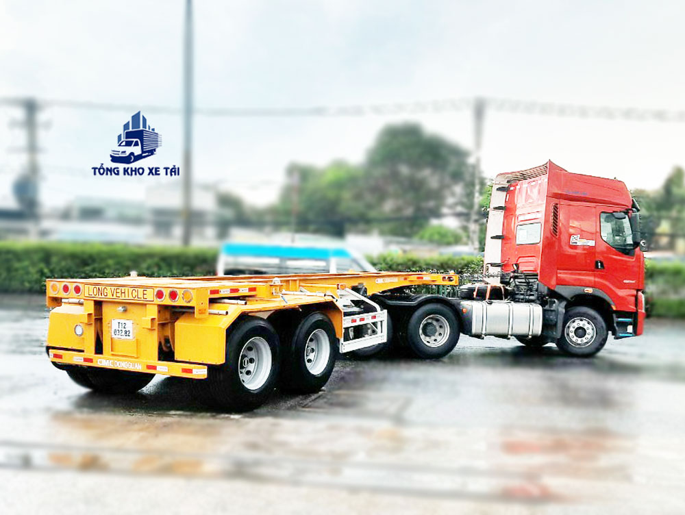 Móc xương 20 feet 2 trục CIMC- Model 2025