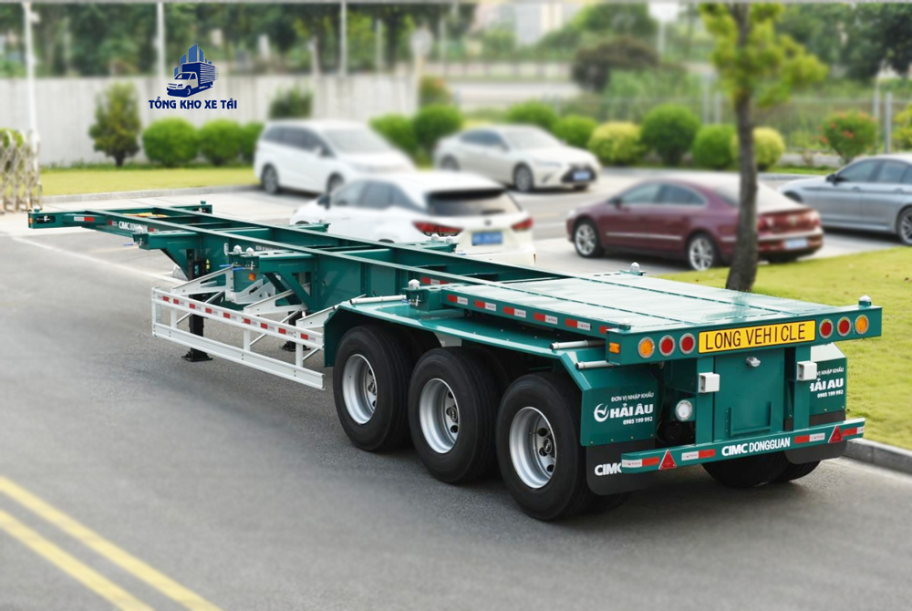 MÓC XƯƠNG CIMC 40/45/20 FEET NHẬP KHẨU 2024